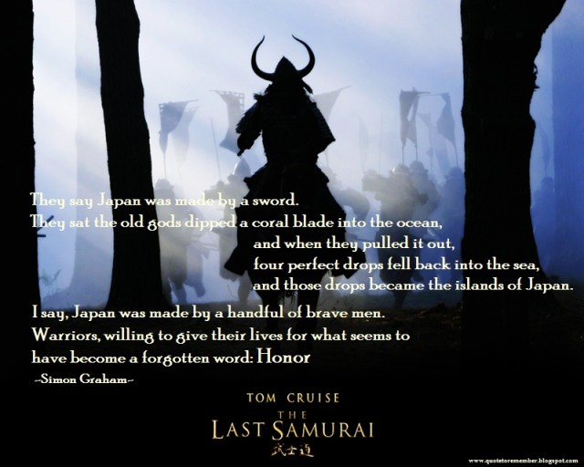 The Last Samurai: The Last of the Breed – “Hooked on Inspiration’s Blog ...