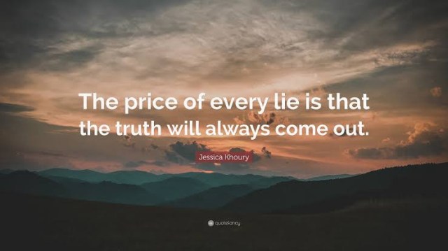 The Incredible Power of the Truth, The Whole Truth and Nothing But The ...